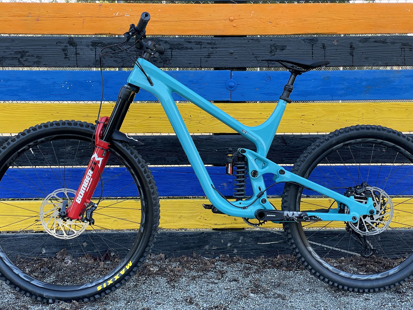 2021 Mullet Freeride Machine - Crown_Performance's Bike Check - Vital MTB