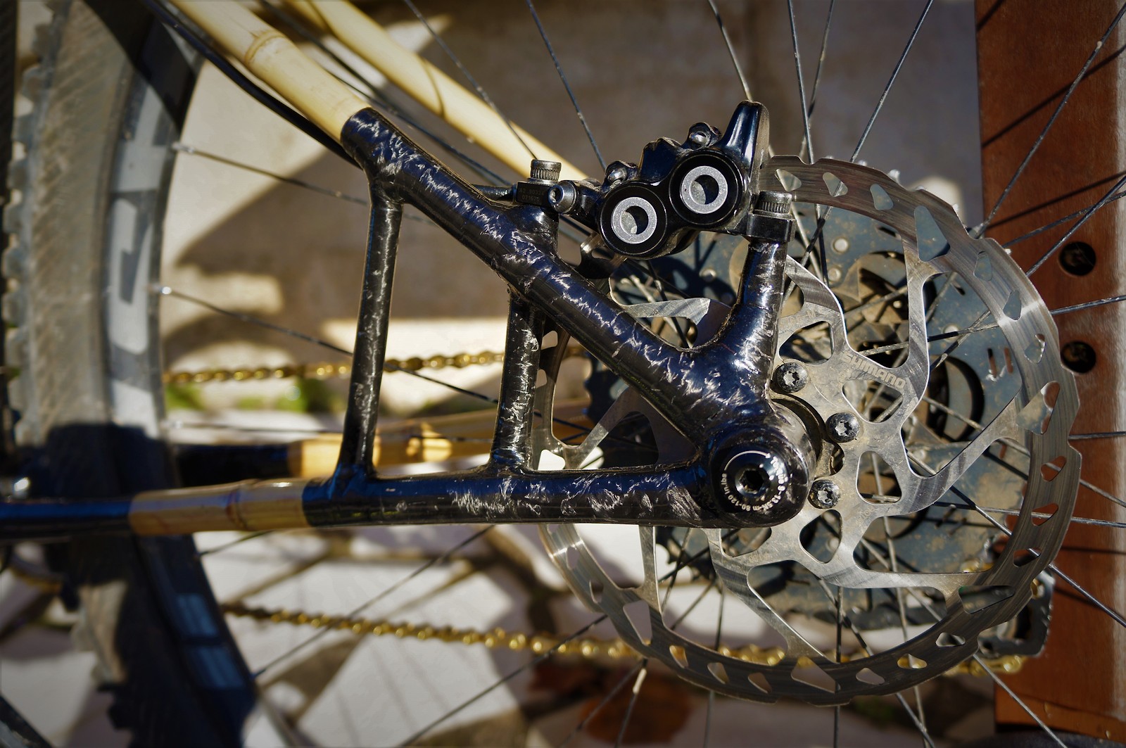 Earthbound Scarab Hardtail (Bamboo) - Weedling's Bike Check - Vital MTB