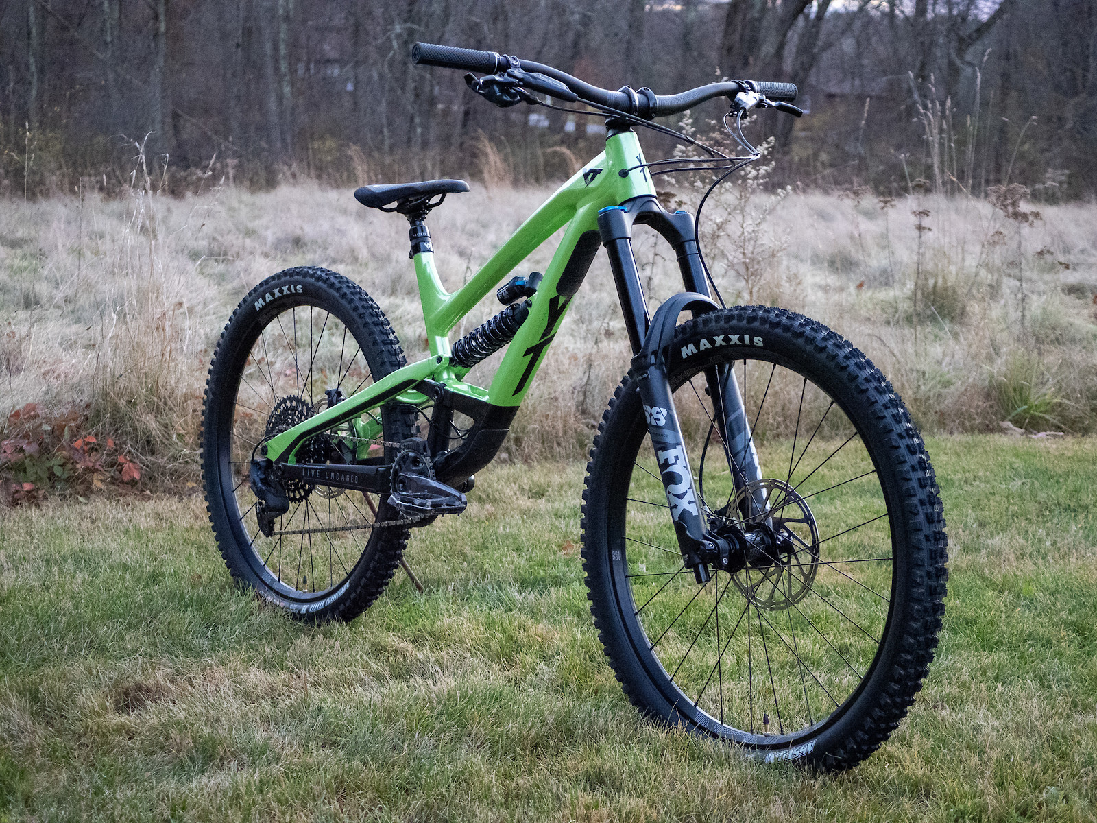 Custom Wrapped YT Capra Shred - Tim.Likes.Bikes's Bike Check - Vital MTB