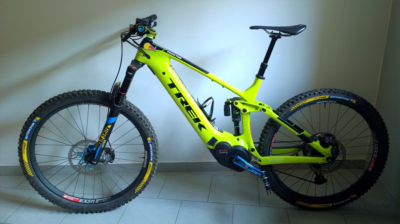 Pascal Funk's Trek - Pascal Funk's Bike Check - Vital MTB