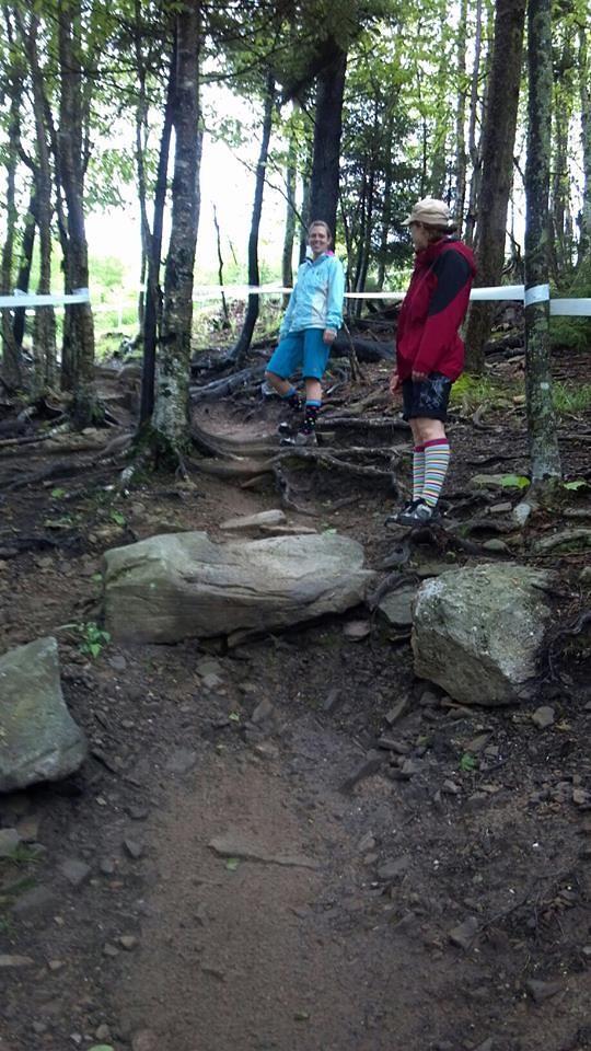 Lady lines on the pro course at Snowshoe - Christina_Faust - Mountain ...