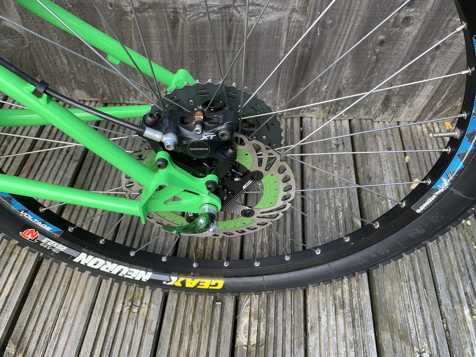 Dialled alpine mk2 resto mod aka mushy pea - wacko88's Bike Check ...