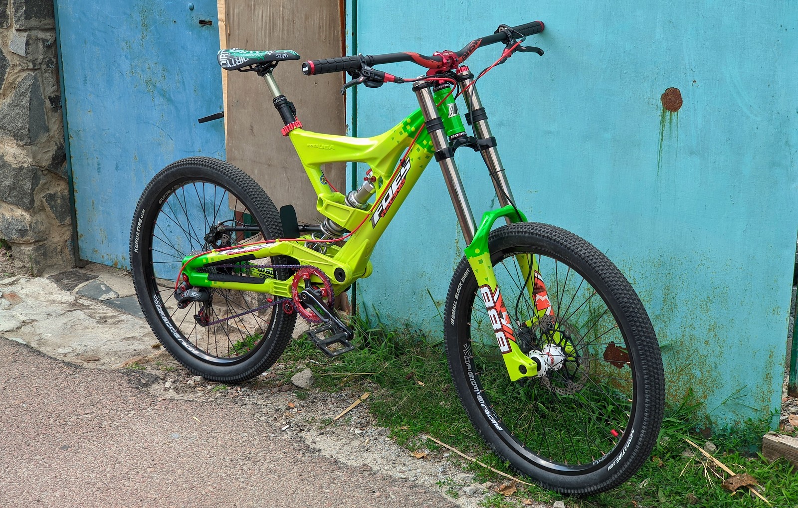 Foes DHS Mono 2:1 full custom - Александр's Bike Check - Vital MTB