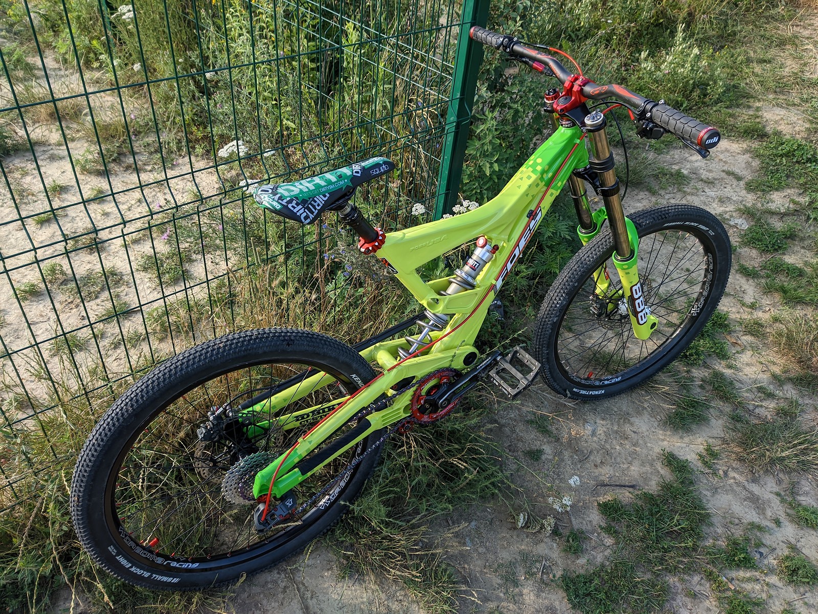 Foes DHS Mono 2:1 full custom - Александр's Bike Check - Vital MTB