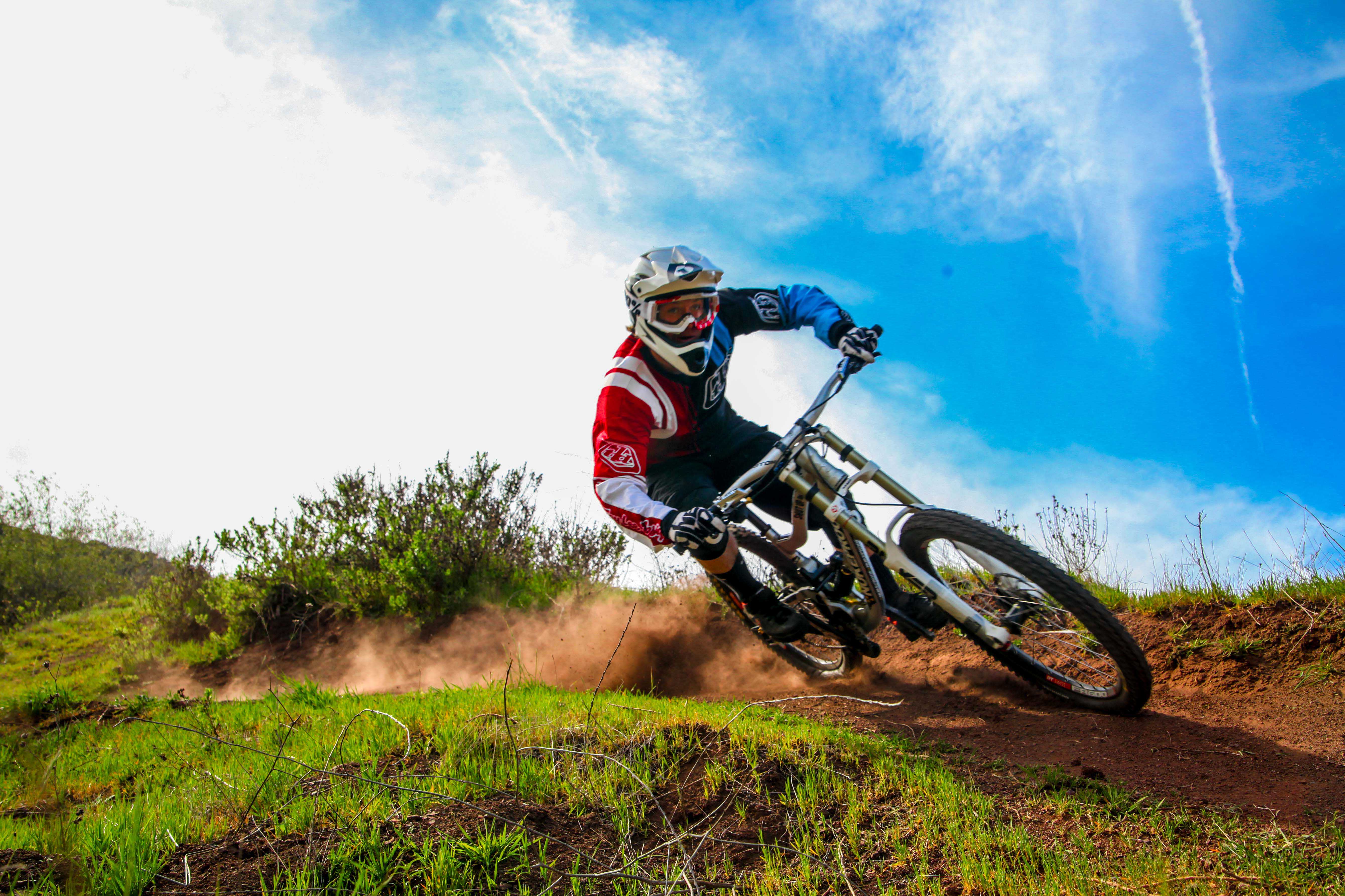 Kory flies through the berm - GnarHuck - Mountain Biking Pictures ...