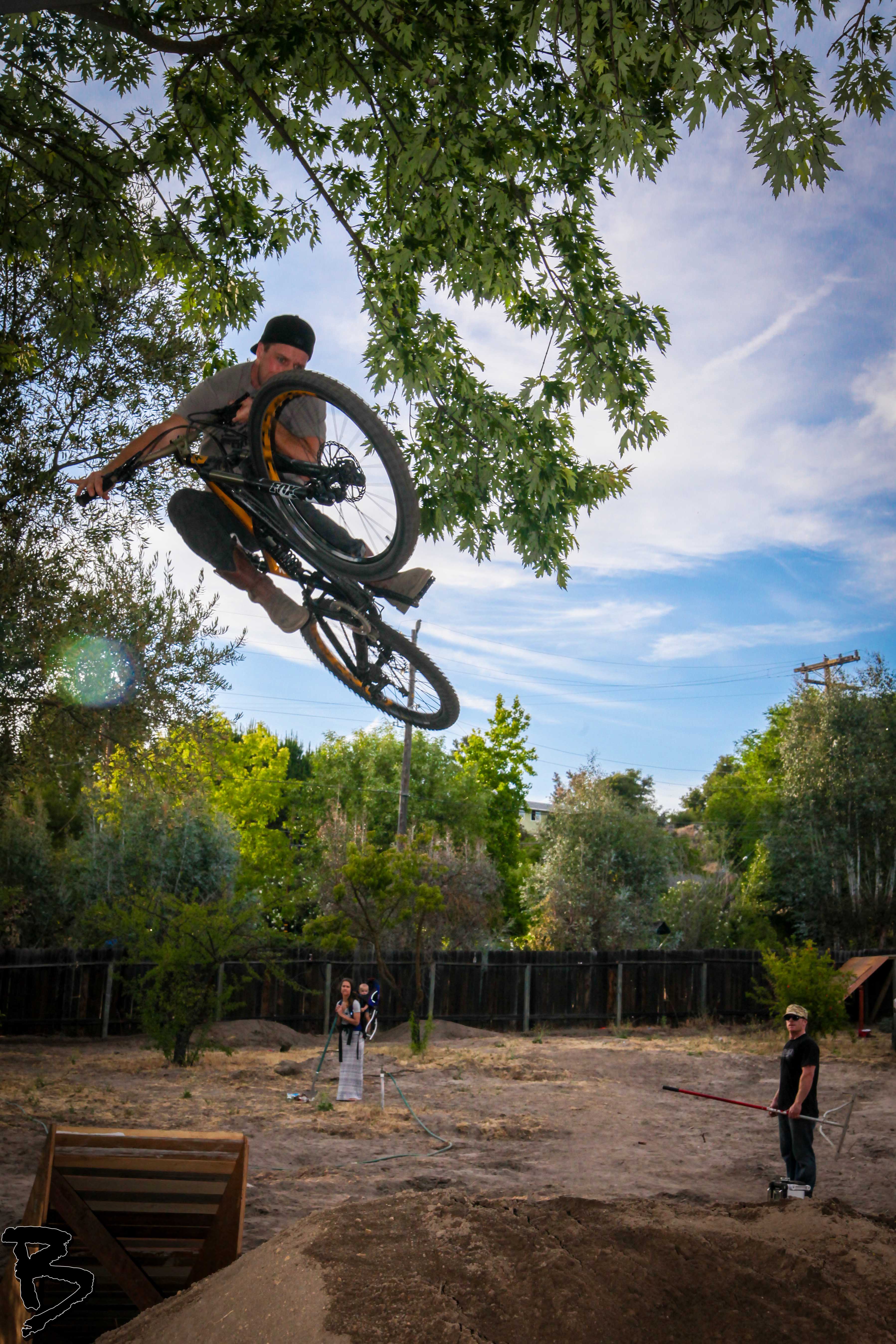 Backyard Jump Jam - GnarHuck - Mountain Biking Pictures - Vital MTB
