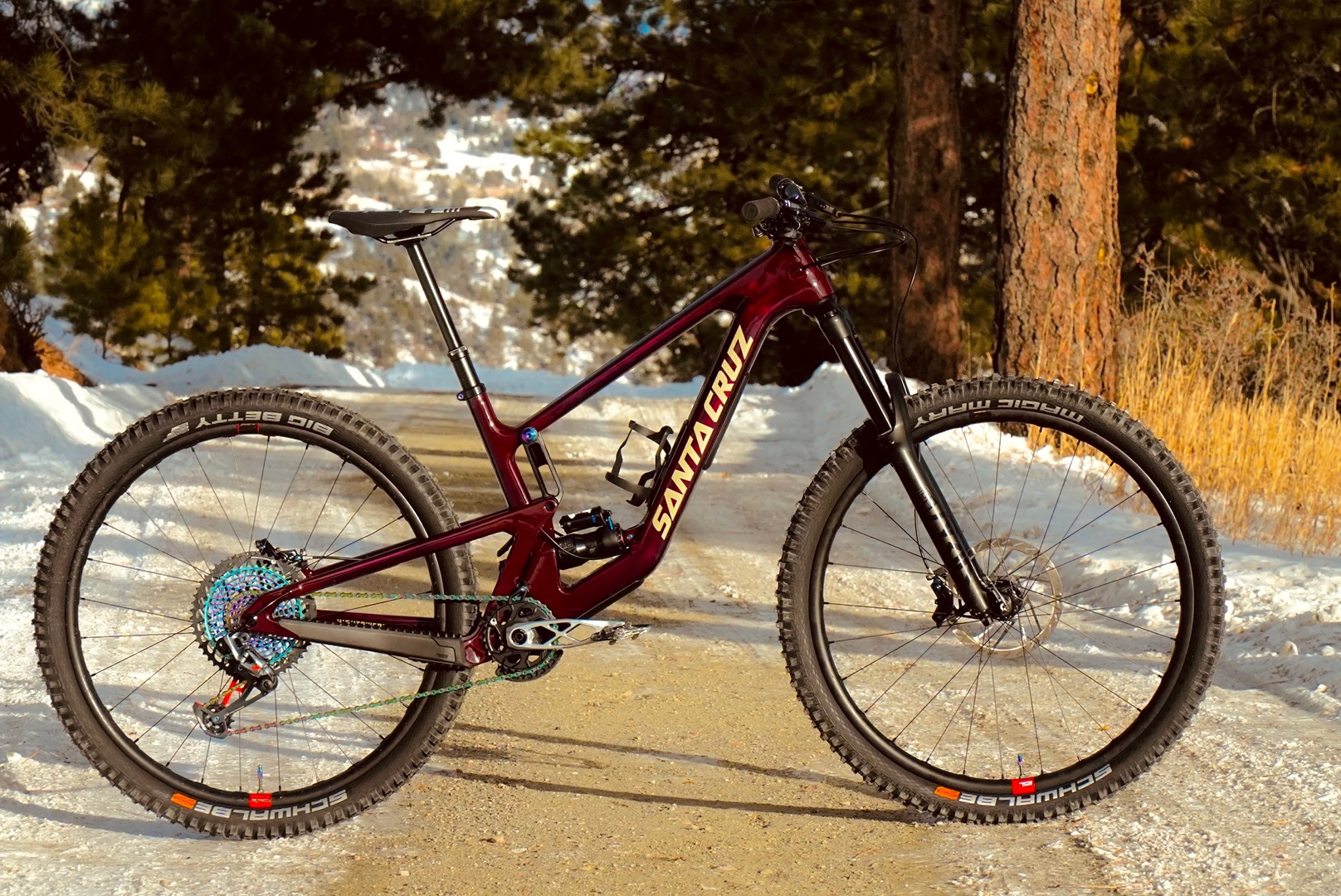 2023 Santa Cruz Hightower C Custom Translucent Purple - motojmc's Bike ...