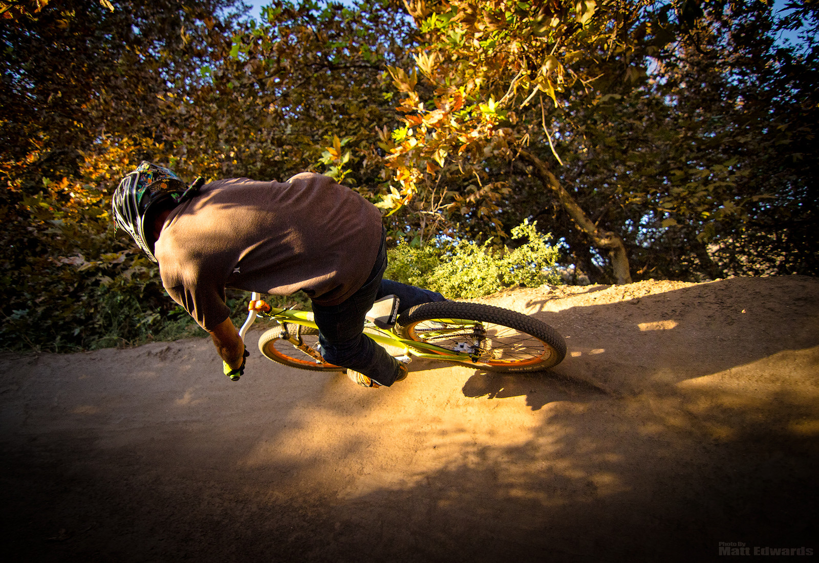 Alvino hitting the berm - EdwardsEntertainment - Mountain Biking ...