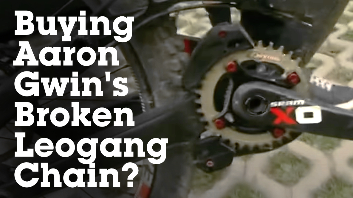How Much Would You Pay for Aaron Gwin’s Broken Leogang Chain? - Jason ...