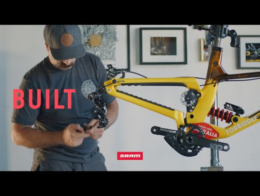 Connor Fearon's Custom Painted Prototype Forbidden DH Bike - Jason ...