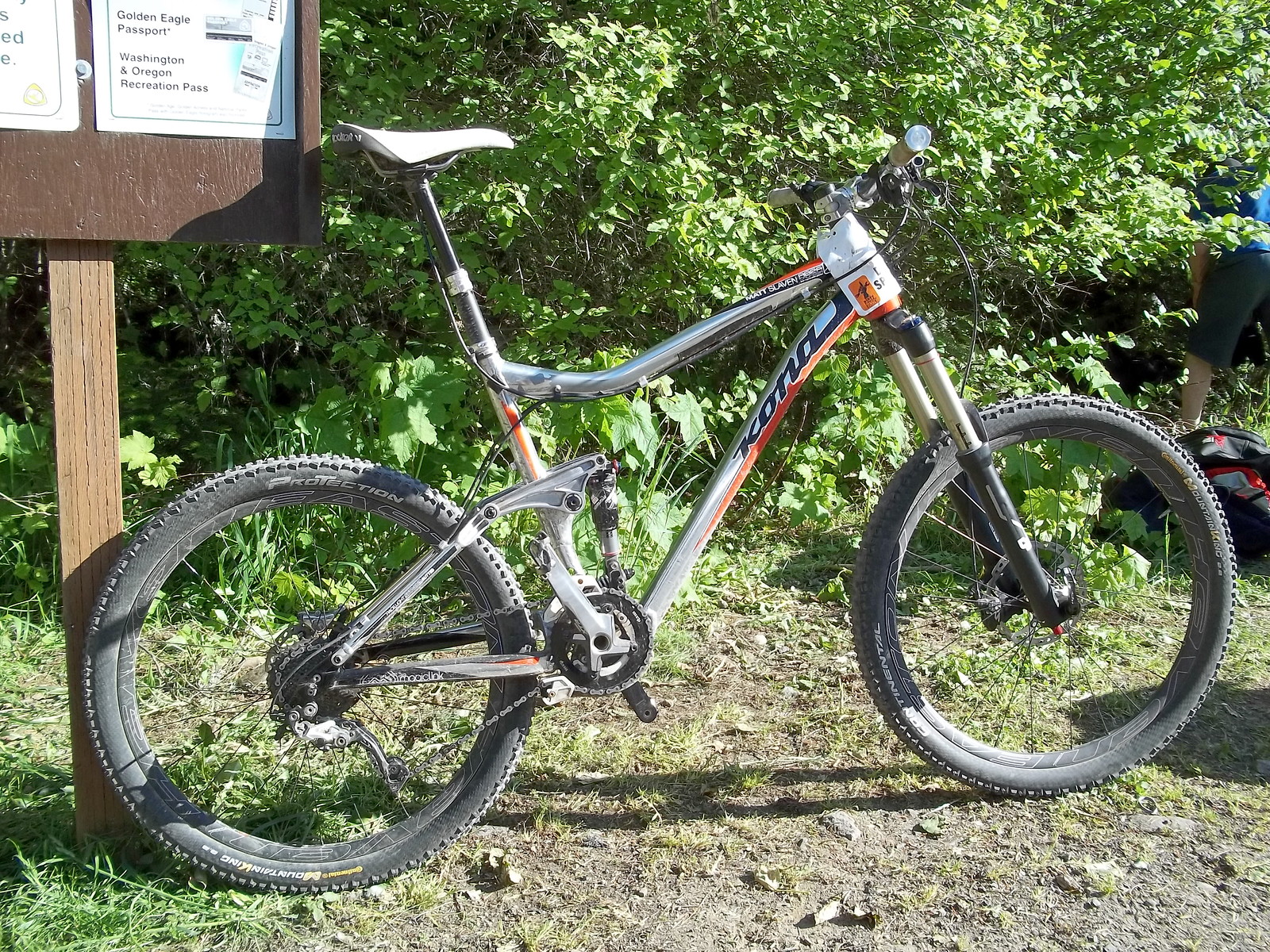 Matt Slaven's Kona Abra Cadabra - northwestdhdad - Mountain Biking ...