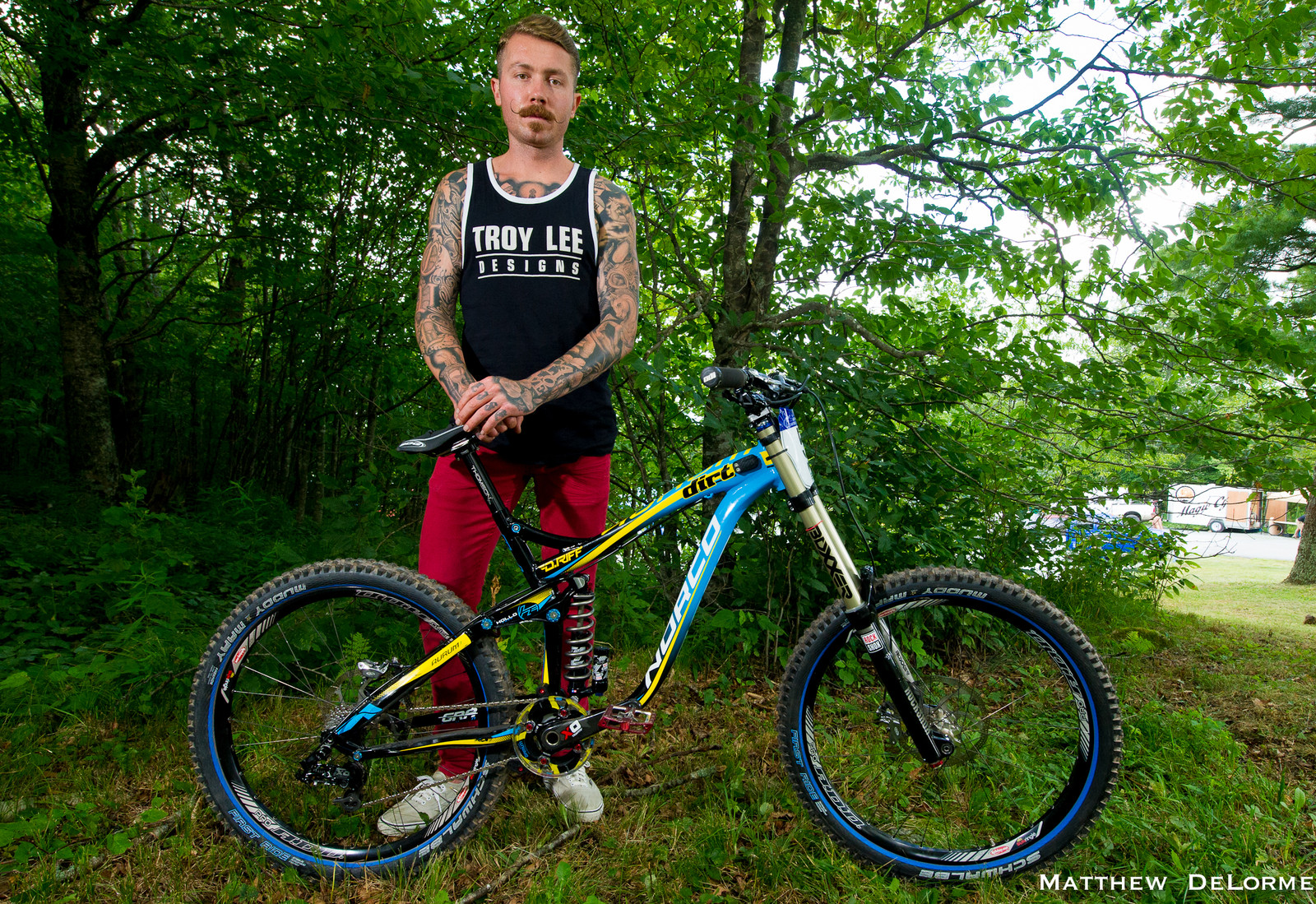 Duncan Riffle's Norco Aurum at US National Champs - Pro DH Bikes from ...