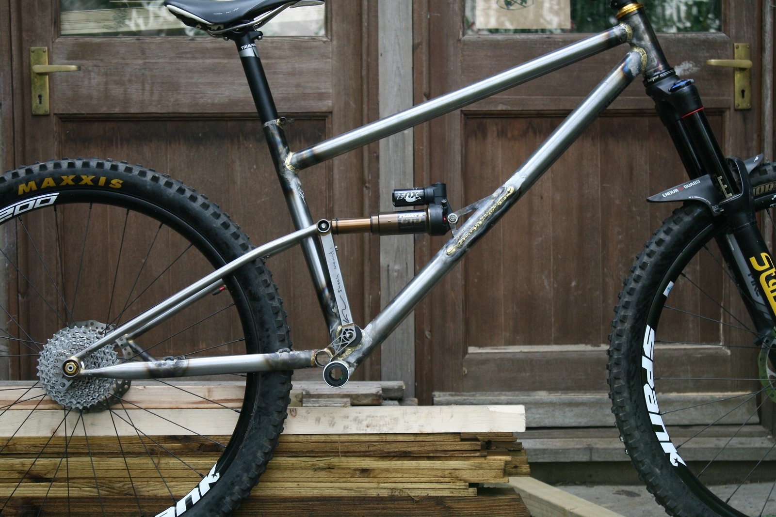 Starling Cycles custom steel 150mm race bike... - phutphutend's Bike ...