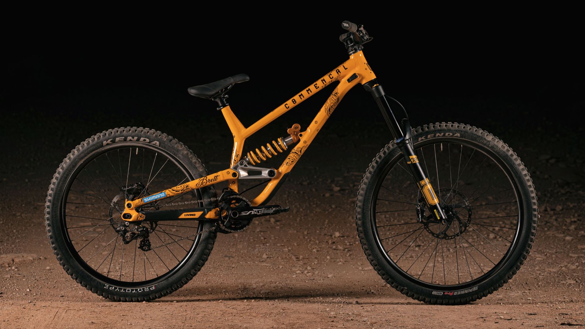 Brett Rheeder's Custom Commencal FRS for Red Bull Rampage 2022 ...