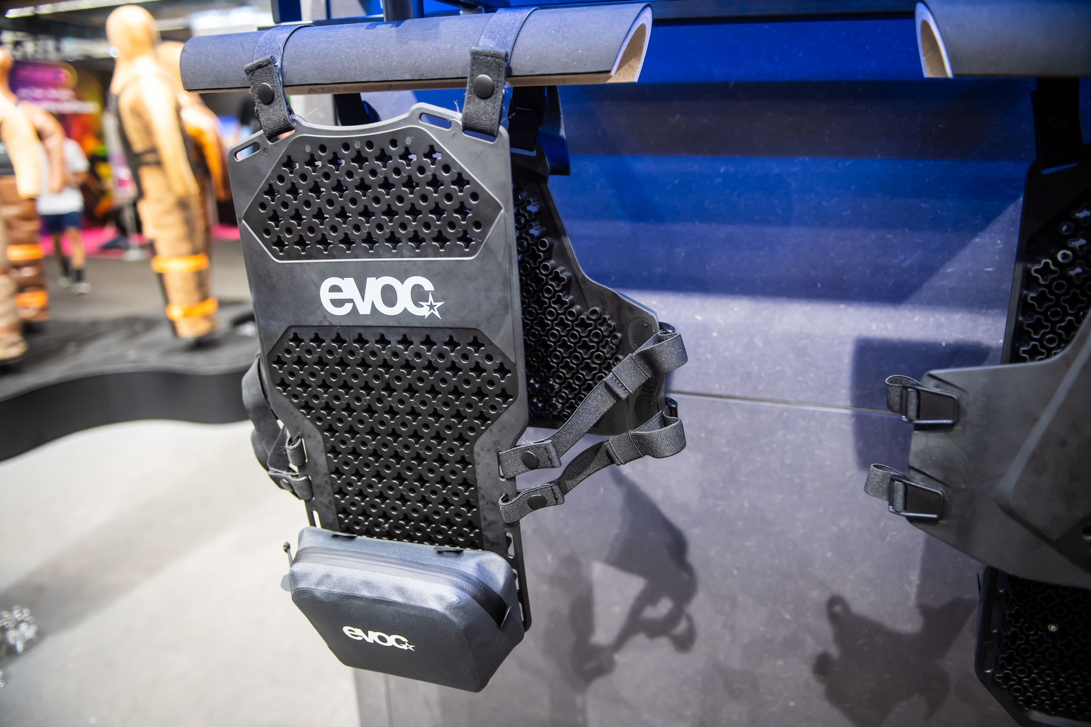New Evoc Chest and Back Protector - Eurobike 2023 Day 1 - Mountain ...
