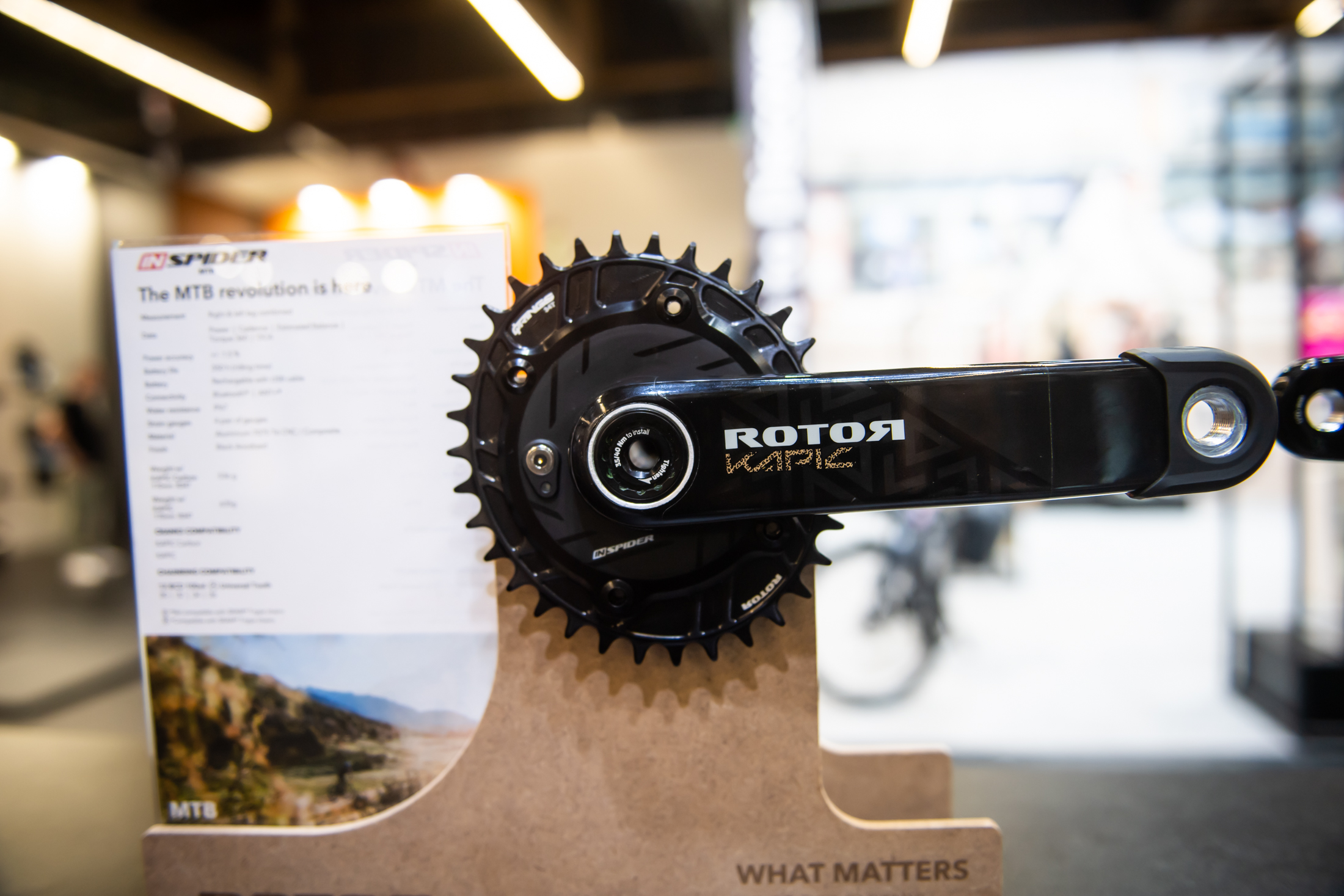 Rotor InSpider Power Meter - Eurobike 2023 Day 2 - Mountain Biking ...