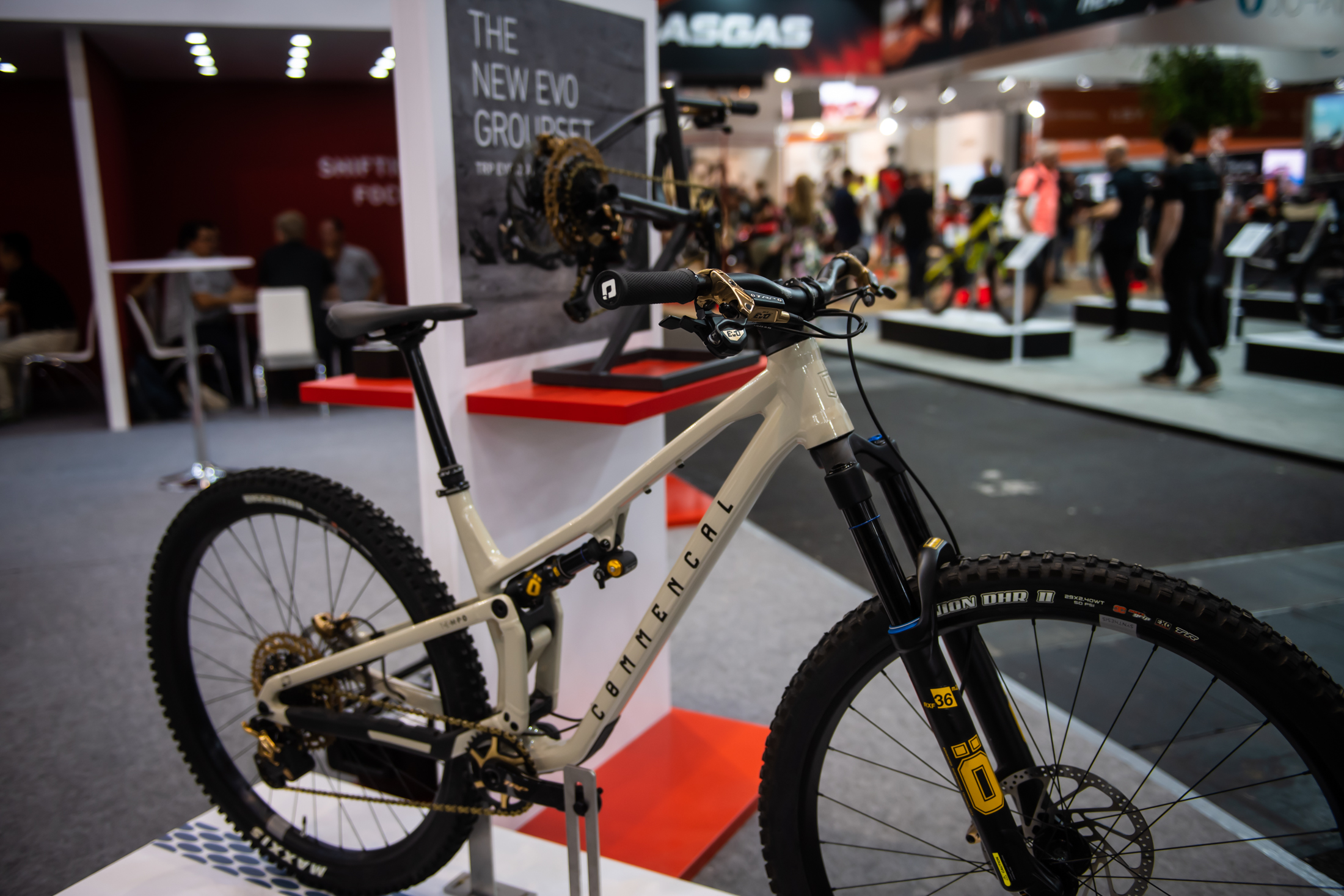 TRP Evo Groupset on Commencal Tempo - Eurobike 2023 Day 1 - Mountain ...