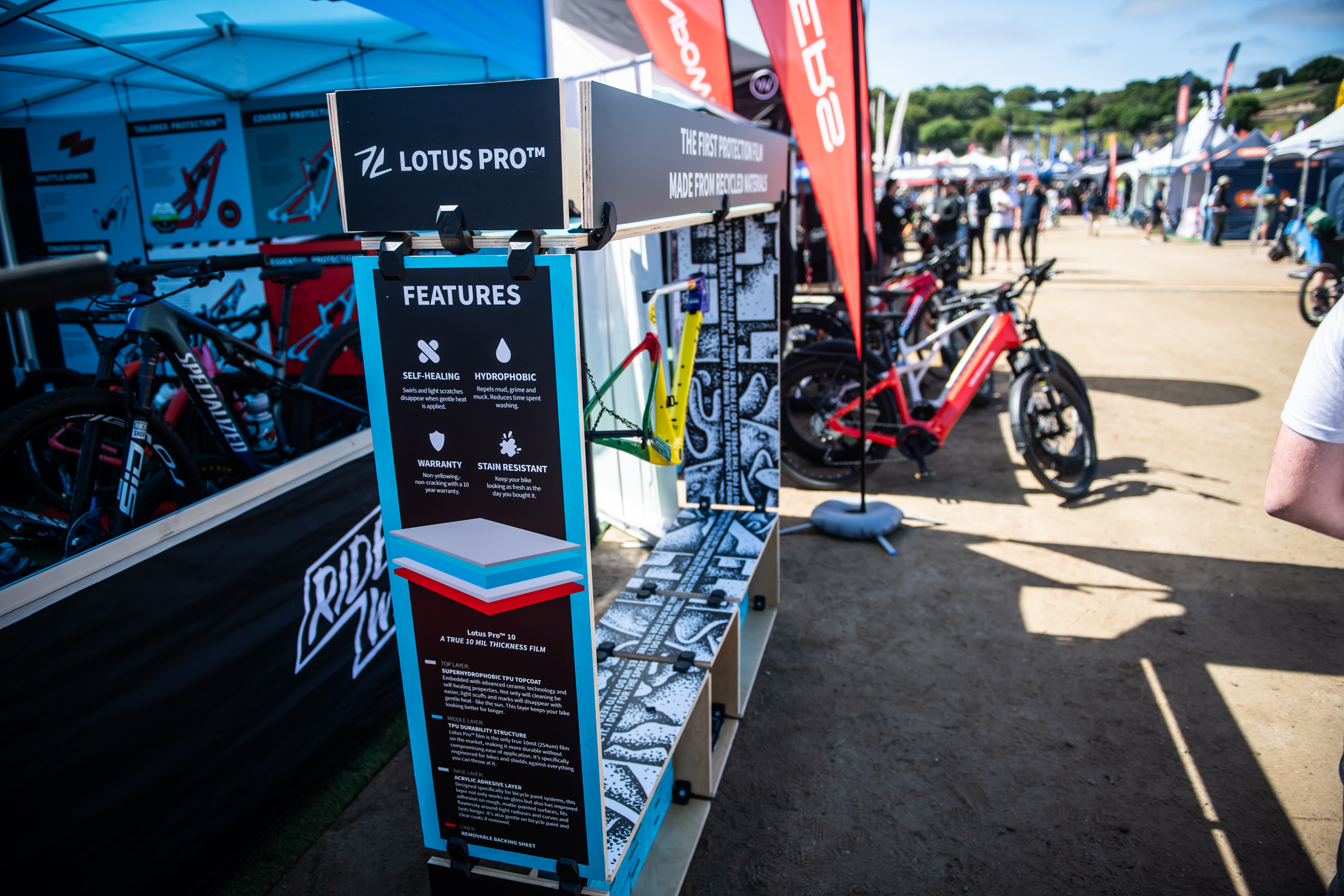 RideWrap Lotus Pro film - PIT BITS - Sea Otter 2024 Day 2 - Mountain ...