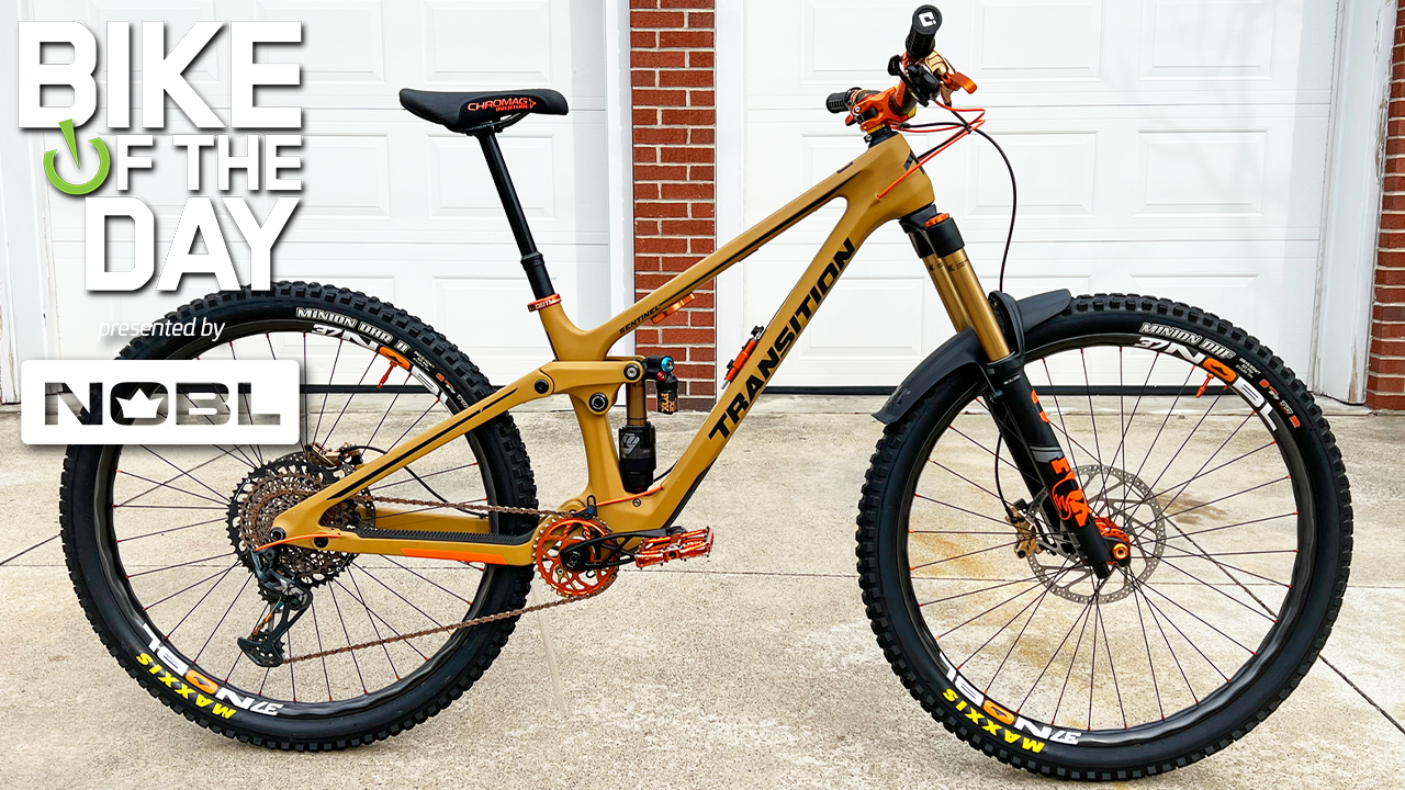 Custom Transition Sentinel v2 - DB.MTB's Bike Check - Vital MTB