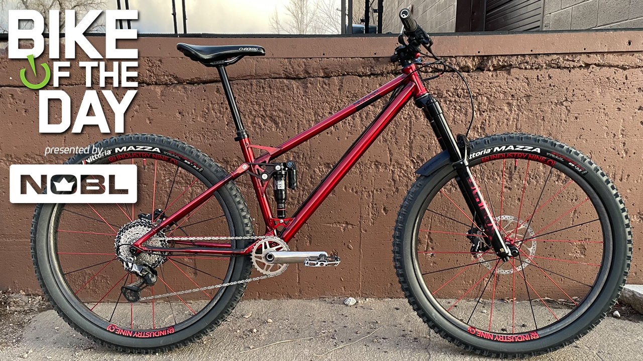 REEB SST Translucent RED over Steel - steev0's Bike Check - Vital MTB