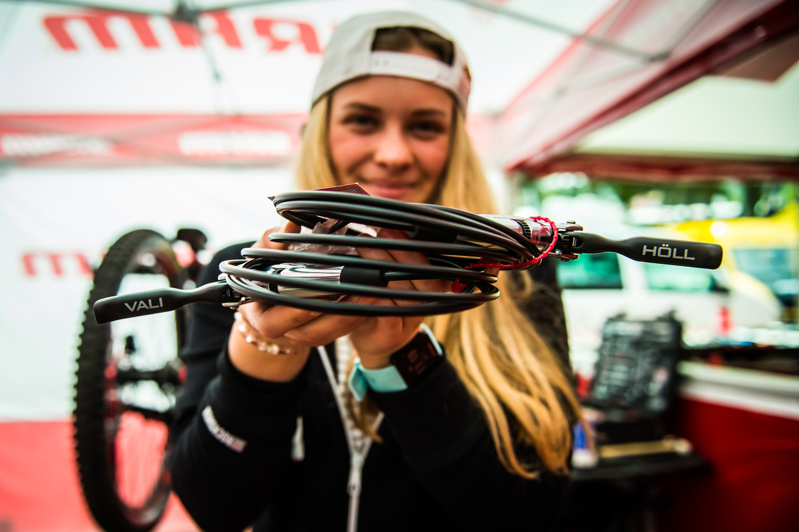 Vali Holl at the Losinj World Cup - 2018 Losinj World Cup Pit Bits ...