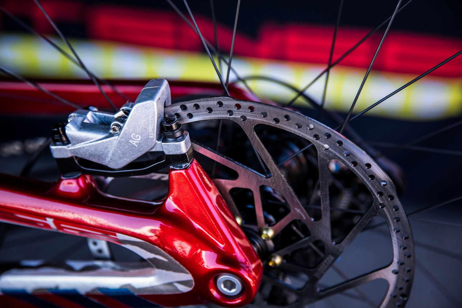 Aaron Gwin's Intense M29 at 2019 Worlds MSA - Aaron Gwin's Intense M279 ...