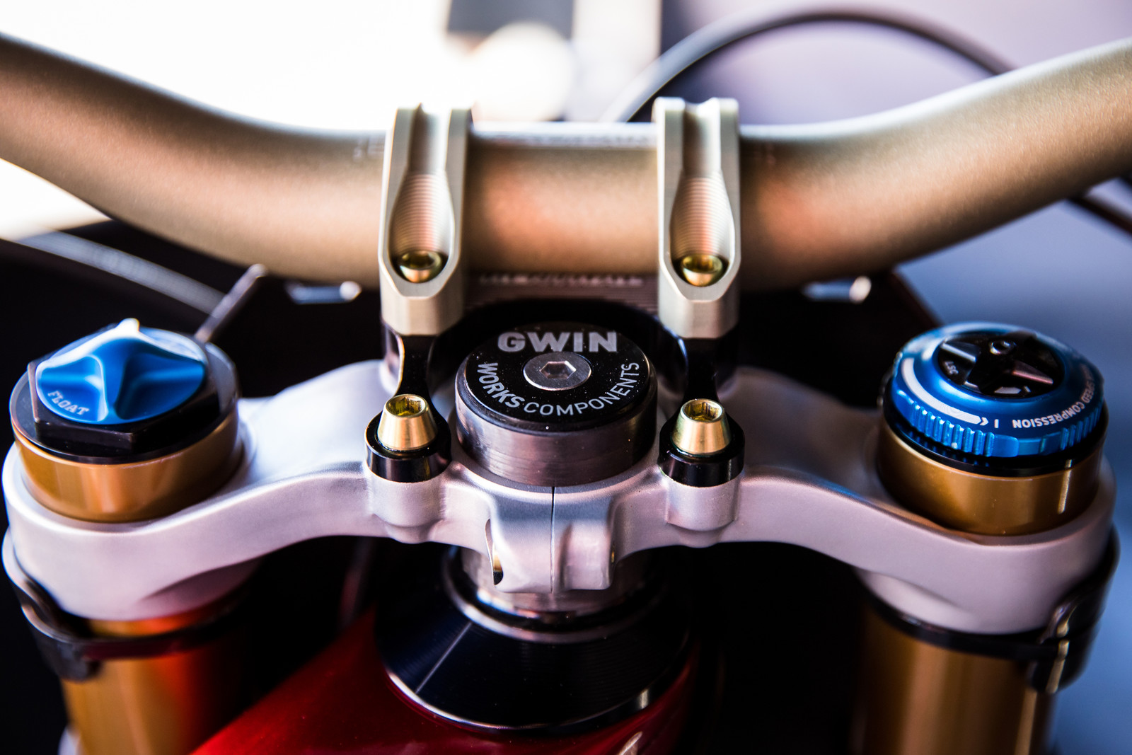 Aaron Gwin's Intense M29 at 2019 Worlds MSA - Aaron Gwin's Intense M279 ...