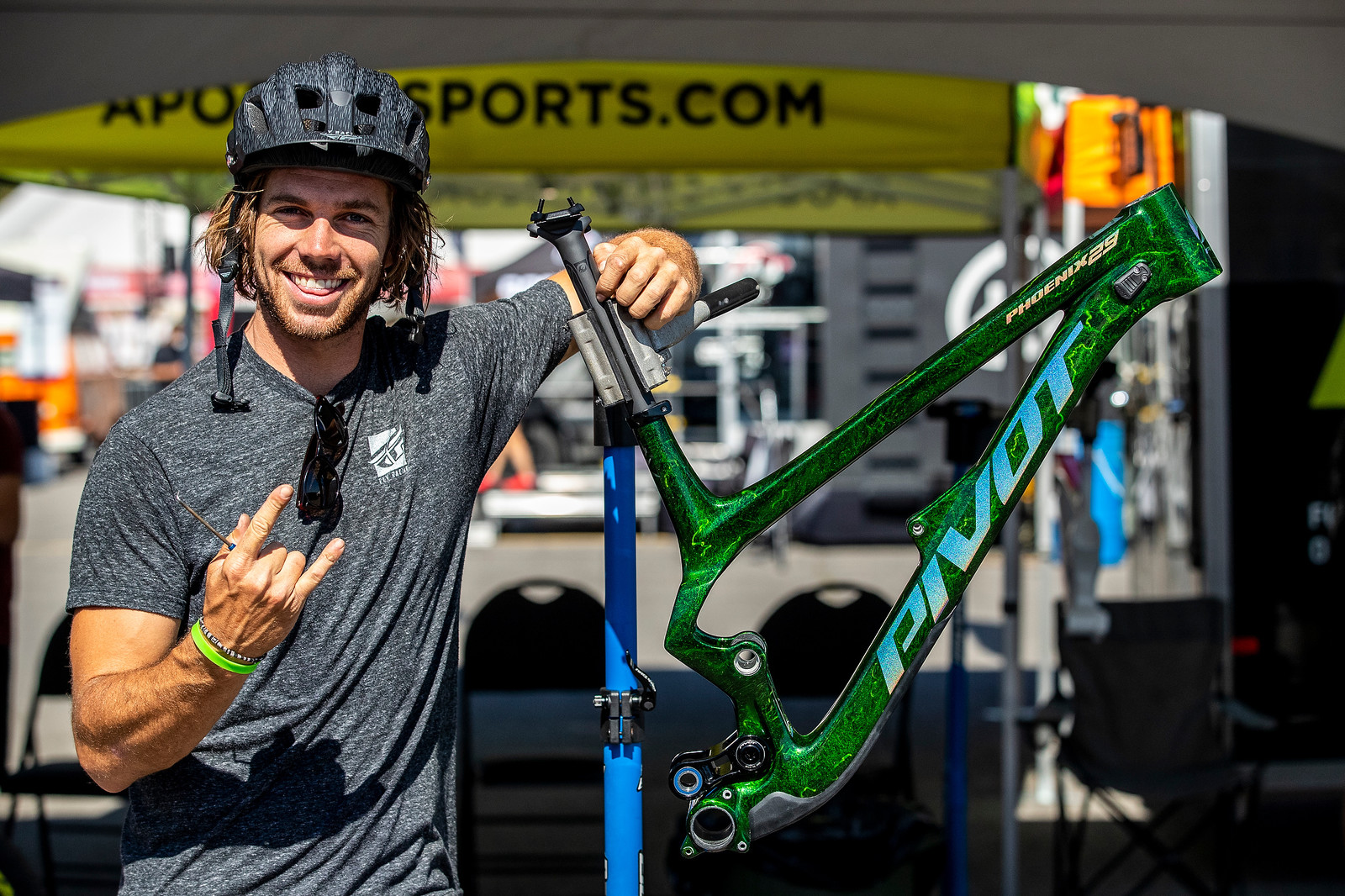 Matt Walker with His Pivot Phoenix - PIT BITS - 2019 Mountain Bike ...