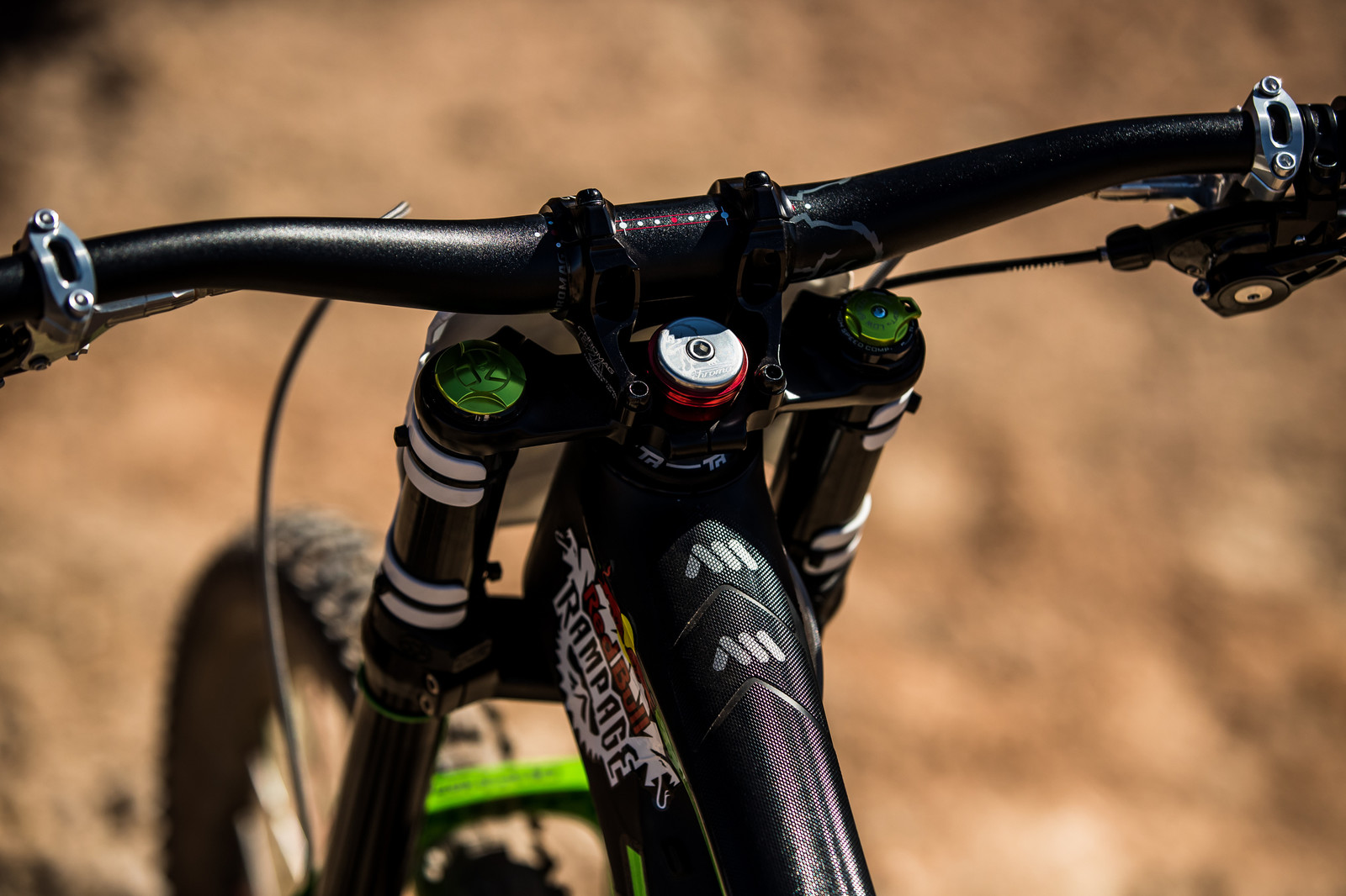 Cockpit on Juan Diego Salido's Transition TR11 at Rampage 2019 ...