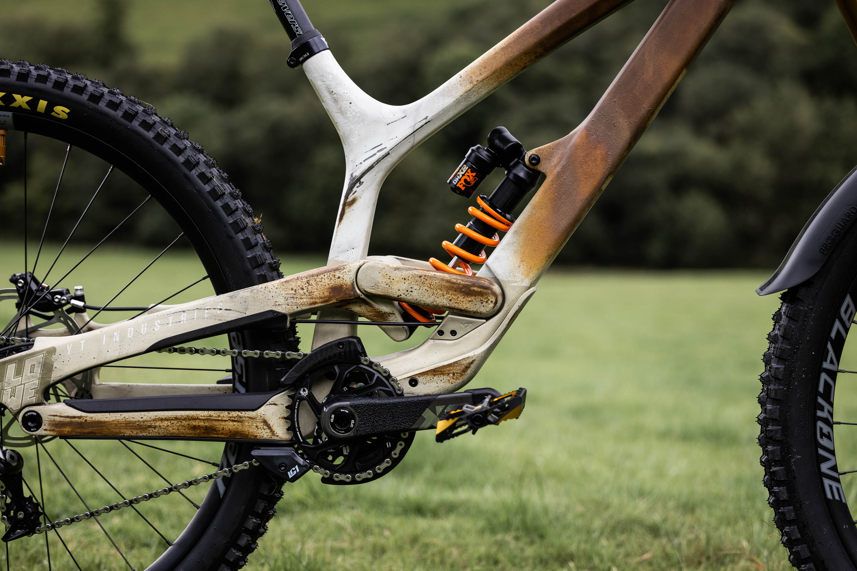 Josh Lowe's Custom YT TUES for Red Bull Hardline - Josh Lowe's Custom ...