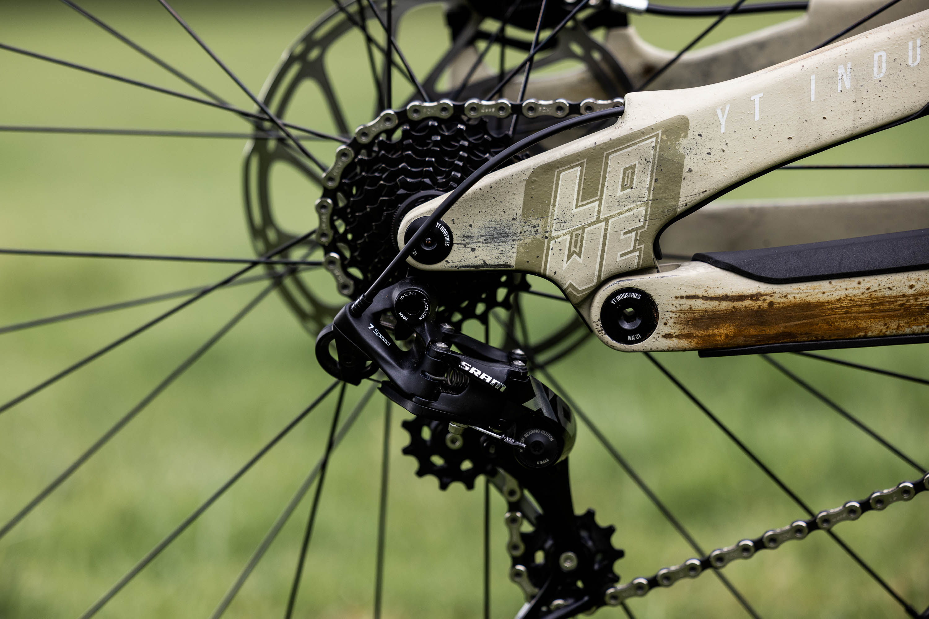 Josh Lowe's Custom YT TUES for Red Bull Hardline - Josh Lowe's Custom ...