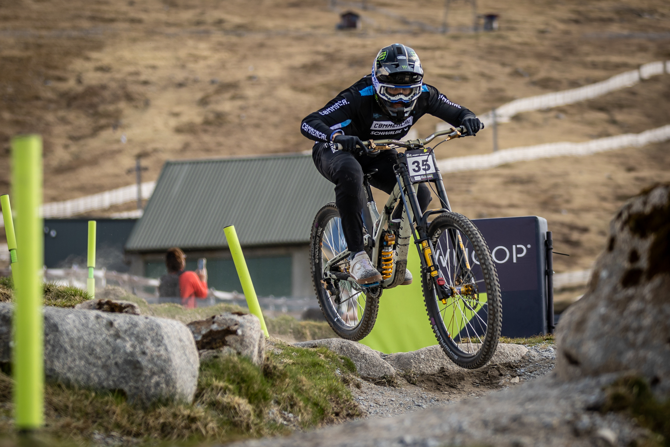 Austin Dooley - Fort William World Cup DH Action - Mountain Biking ...