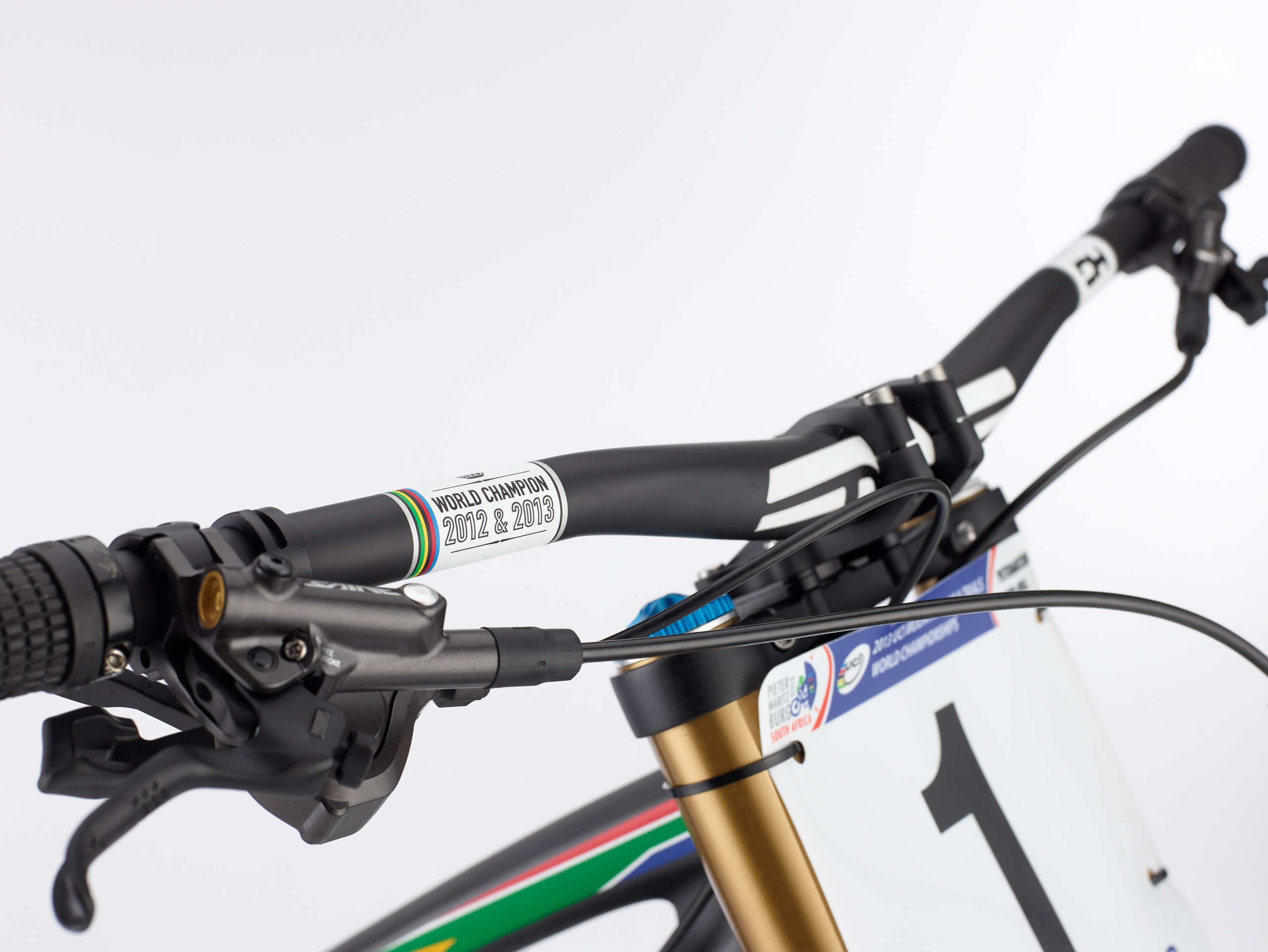 Santa Cruz V10 Limited Edition Minnaar Replica Enve Bar Decal 1 ...