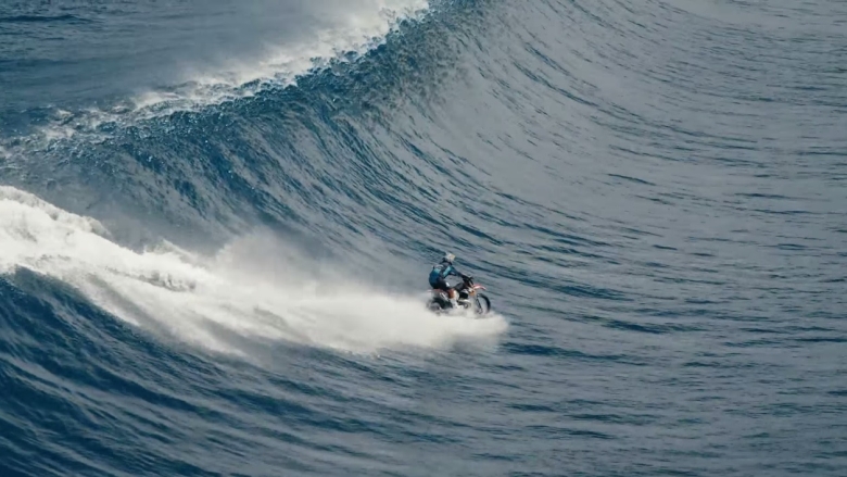 Watch Robbie Maddison Ride His MX ON THE WAVES OF TAHITI - iceman2058 ...