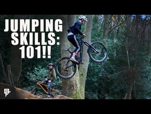 JUMPING SKILLS 101!! THE FUNDAMENTALS OF JUMPING AN MTB. TEACHING BENEY ...