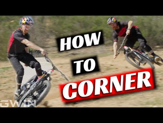 Aaron Gwin Teaches Mountain Bike Cornering | Finding The Correct Body ...