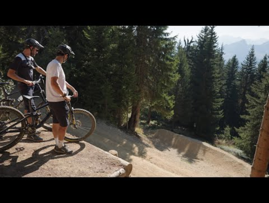 First Look at the Fresh New Track for Worlds in Les Gets - iceman2058 ...