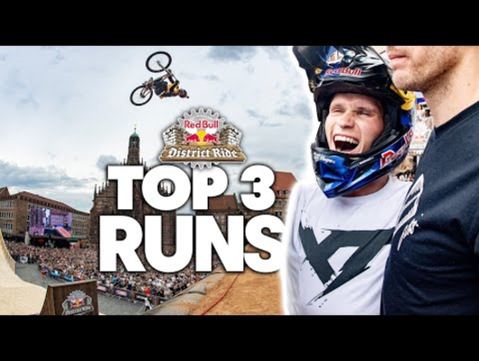 Urban Slopestyle Madness! 💥 TOP 3 Runs from Red Bull District Ride 2022! - iceman2058 - Mountain ...