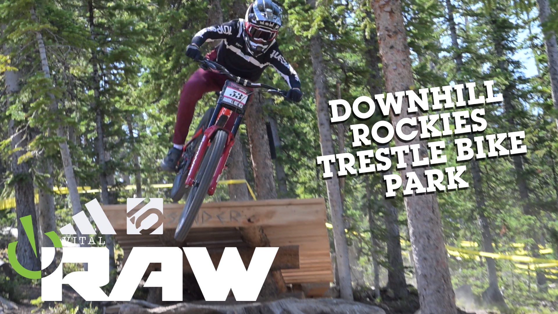 Vital RAW - Downhill Rockies Trestle Bike Park - Mountain Biking Videos - Vital MTB