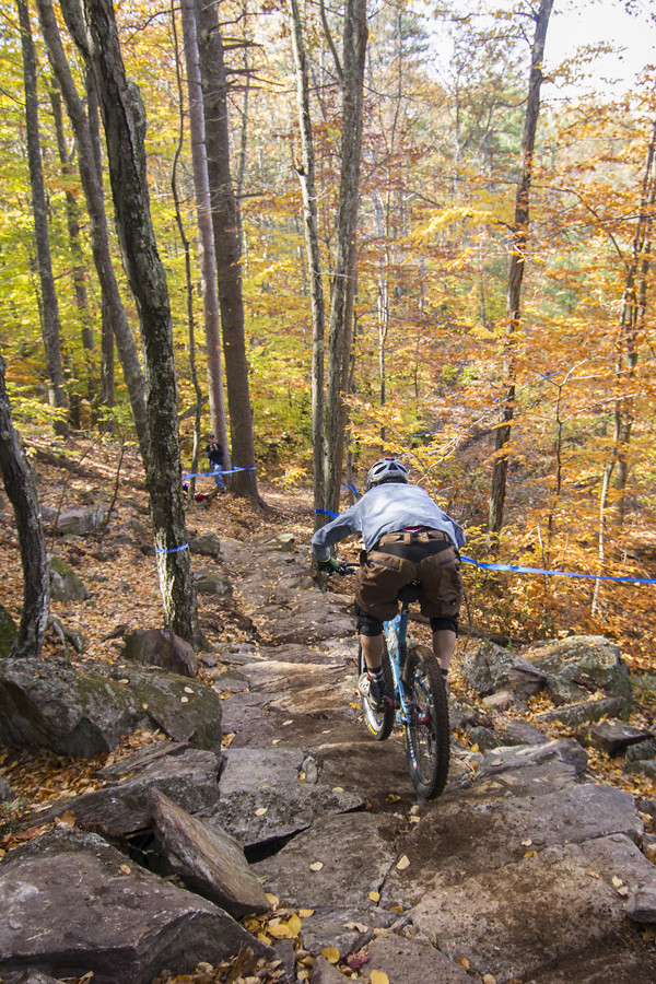 Rock Work - Highland Mountain Bike Park - Mountain Biking Pictures ...