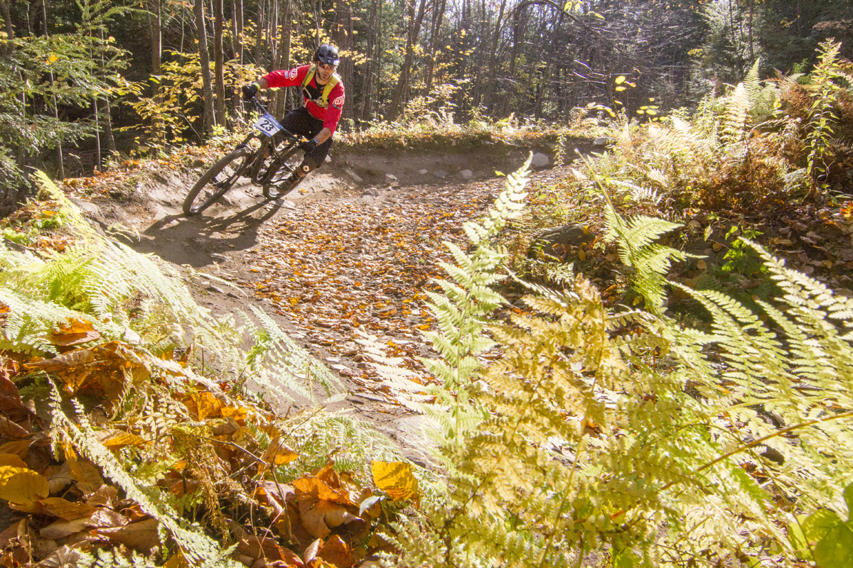 Railing it on Stage 4 - Highland Mountain Bike Park - Mountain Biking ...