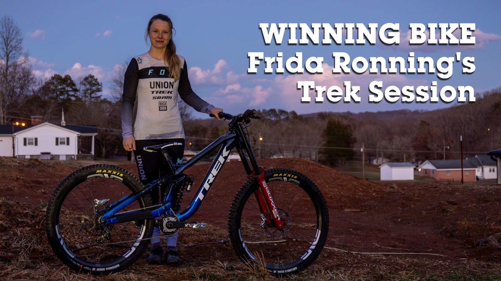 Winning Bike - Frida Ronning's Trek Session - Mountain Bike Feature ...