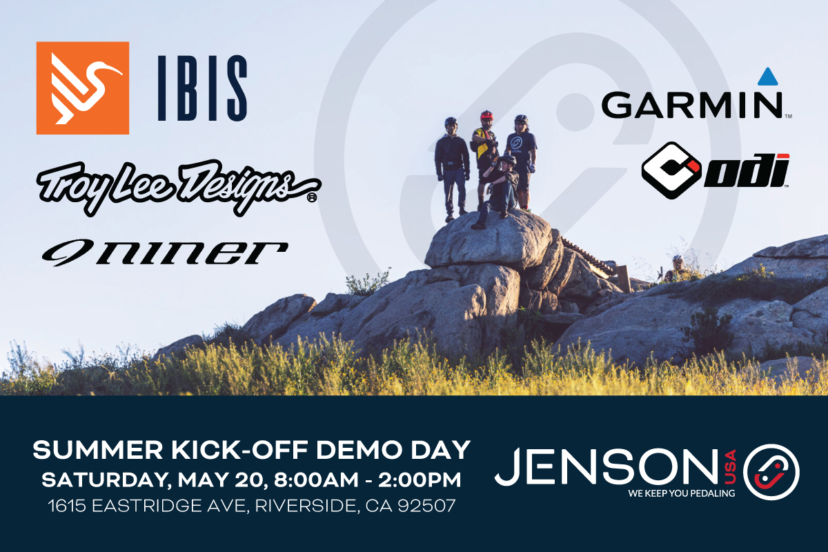 Jenson USA Demo Day ft. Ibis, Niner, TLD, ODI, & Garmin - Mountain Bike ...