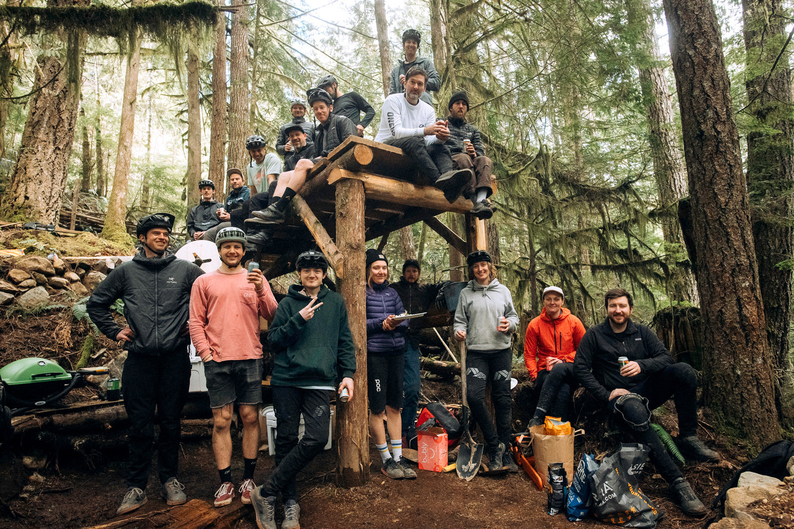 OneUp Builds a Jump Trail in Squamish and Makes a Film that Raises ...