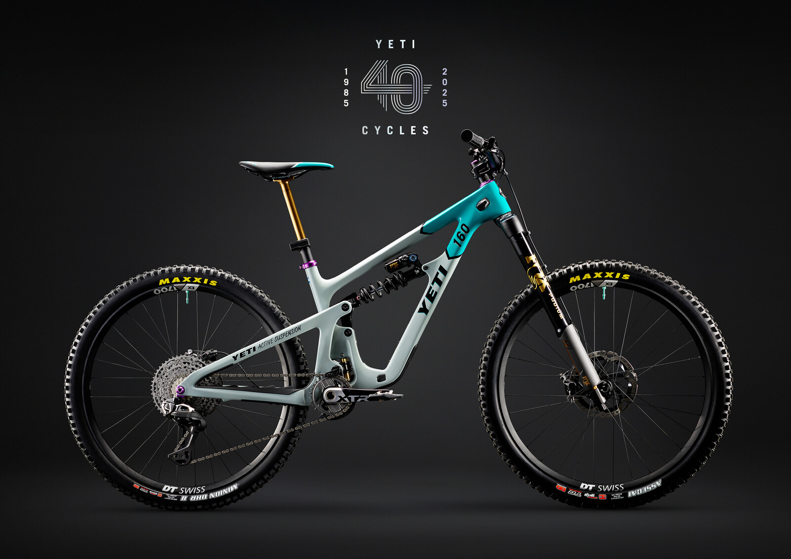 Yeti Goes All In With 40th Anniversary Team Issue SB160 - Mountain Bike ...