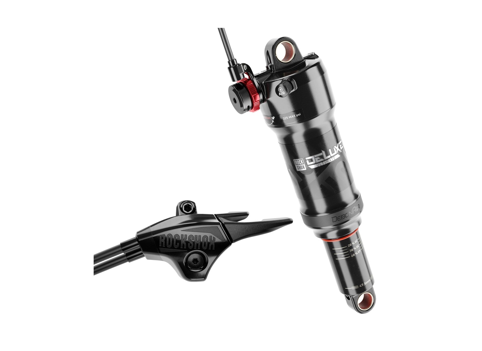 RockShox Deluxe Ultimate Remote 2020 Rear Shock - Reviews, Comparisons ...