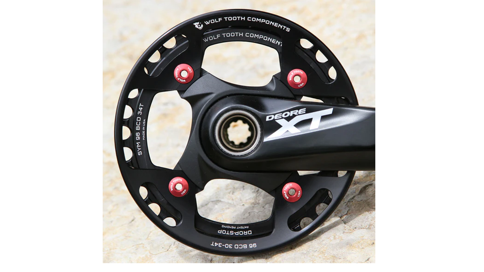 Wolf Tooth 96 BCD Bash Ring for Shimano Compact Triple - Reviews, Comparisons, Specs ...