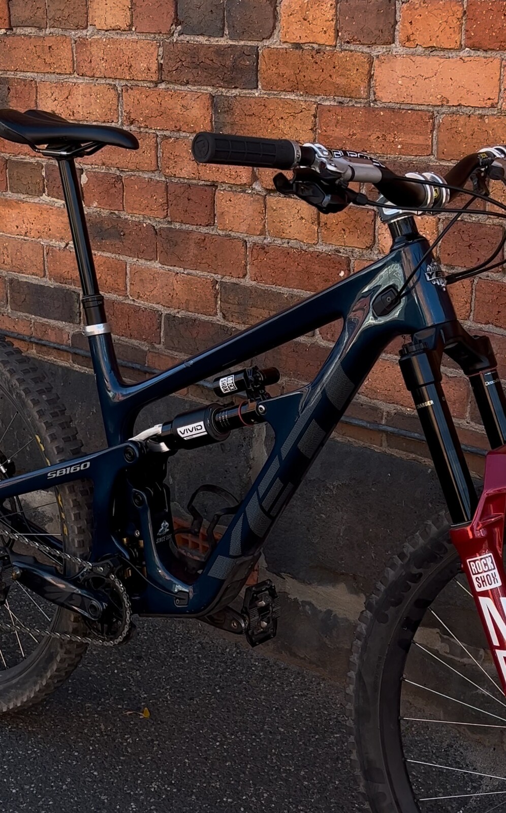 2024 Yeti SB160 - Cobalt - Custom - samstephens's Bike Check - Vital MTB