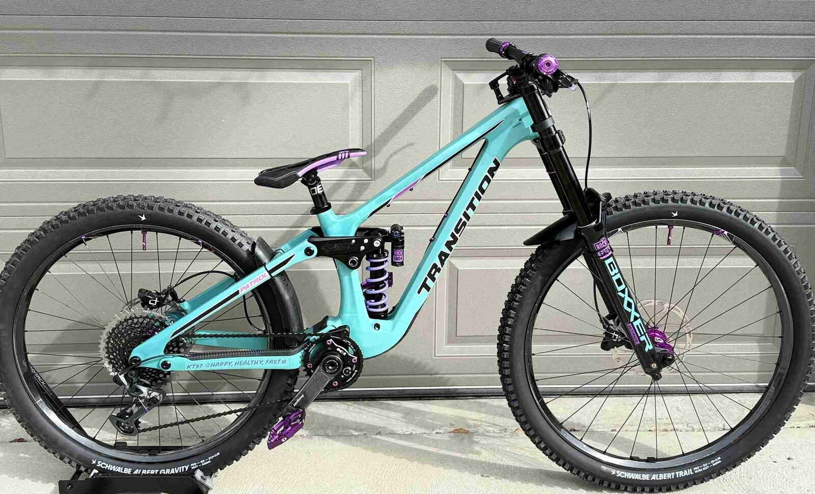 2025 Transition Patrol DH Custom Race Version - SuperVokes's Bike Check ...