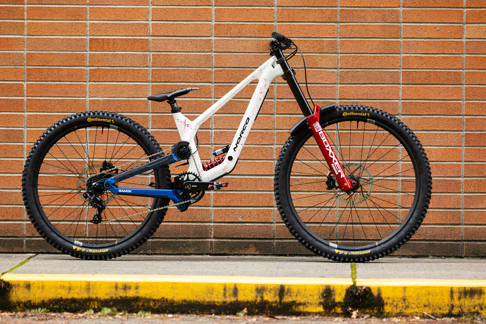 Custom Painted Norco Range DH - djklein's Bike Check - Vital MTB